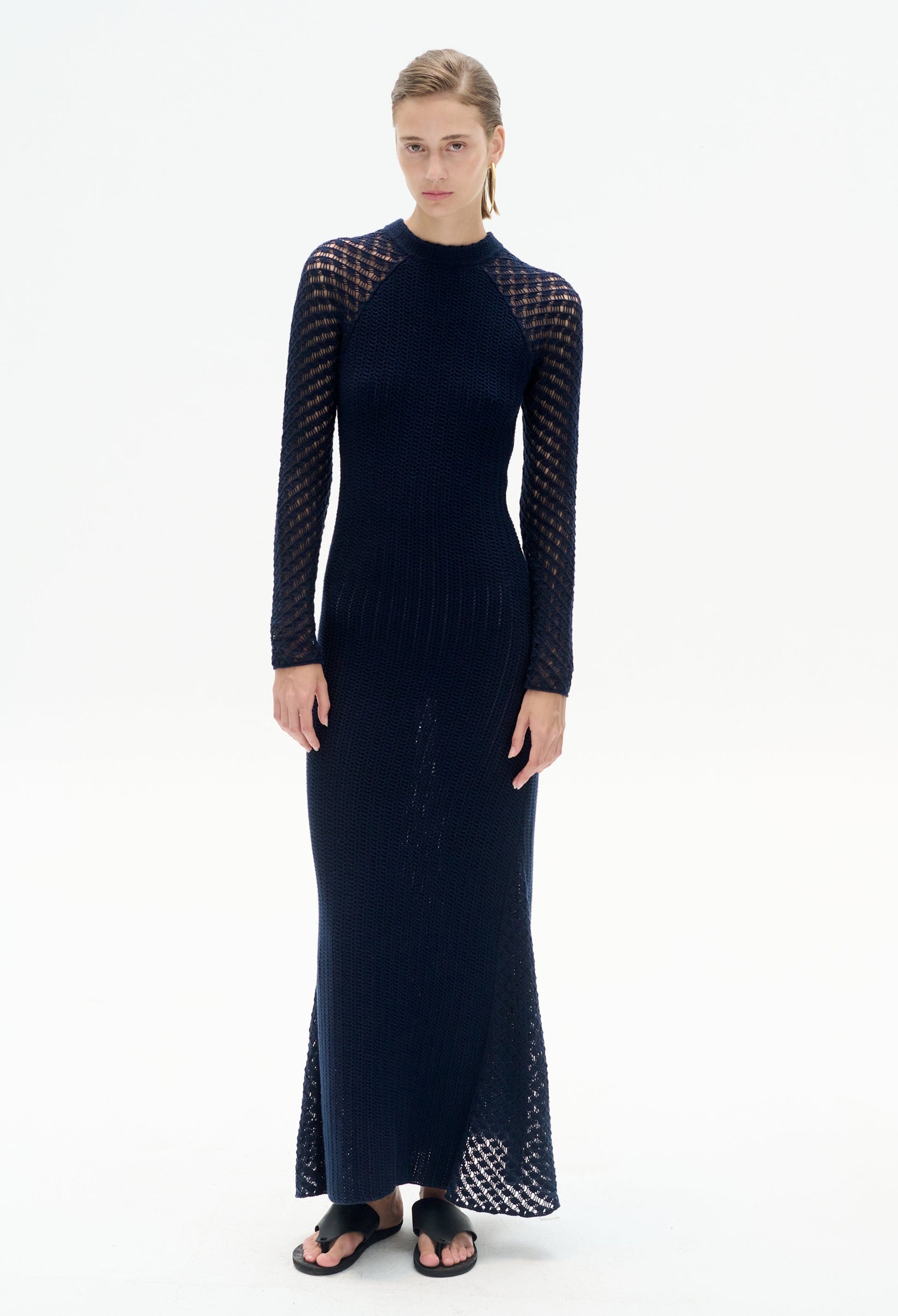 PIRQA DRESS | NAVY – ESCVDO