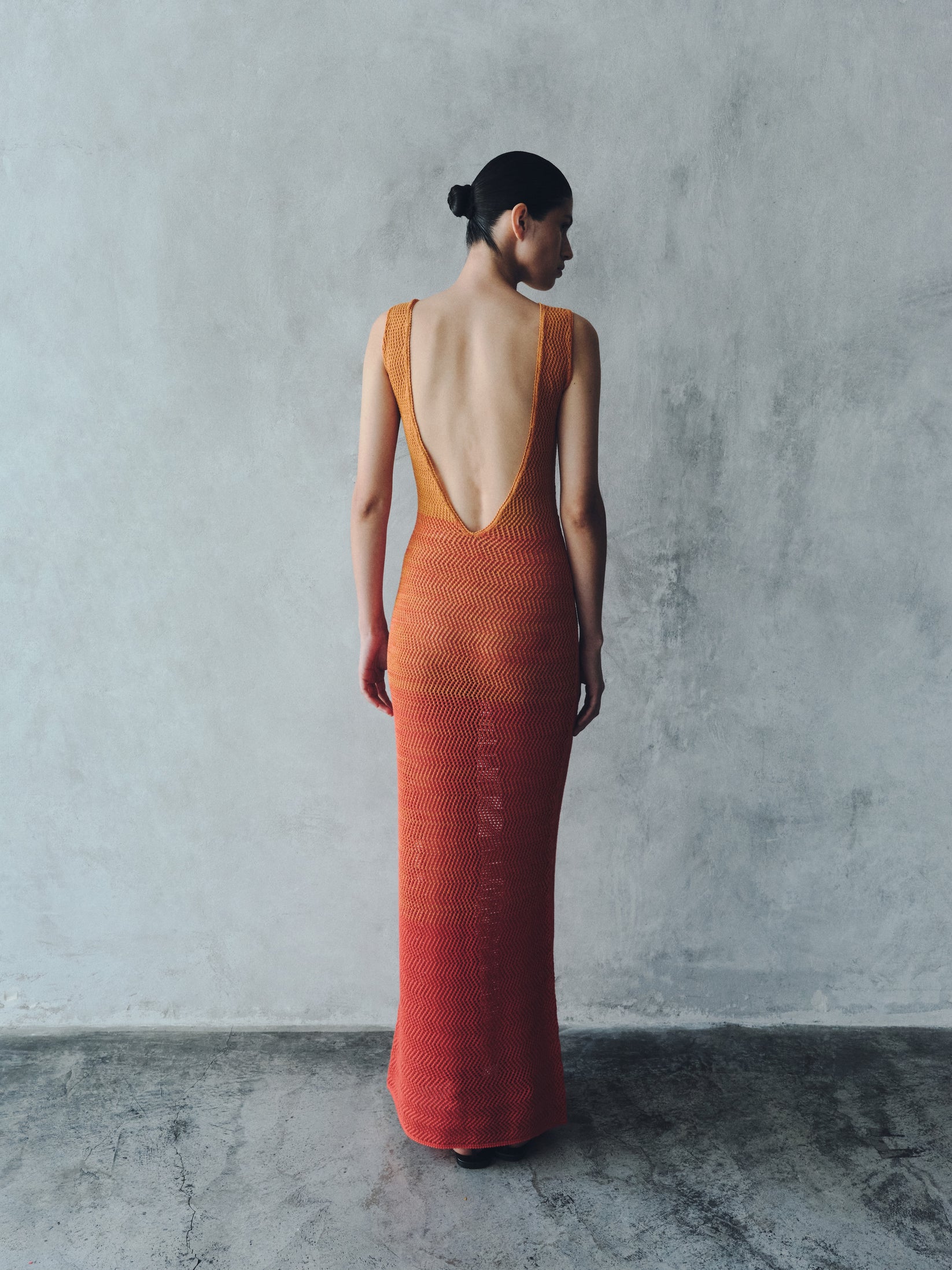 ALPAMAYO SLEEVELESS MAXI DRESS | TANGERINE - ORANGE – ESCVDO