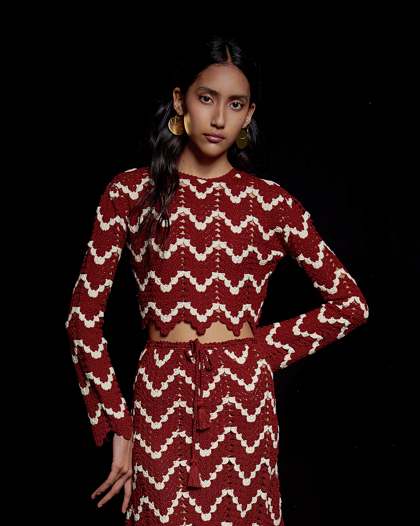 SAFI TOP | BURGUNDY – ESCVDO